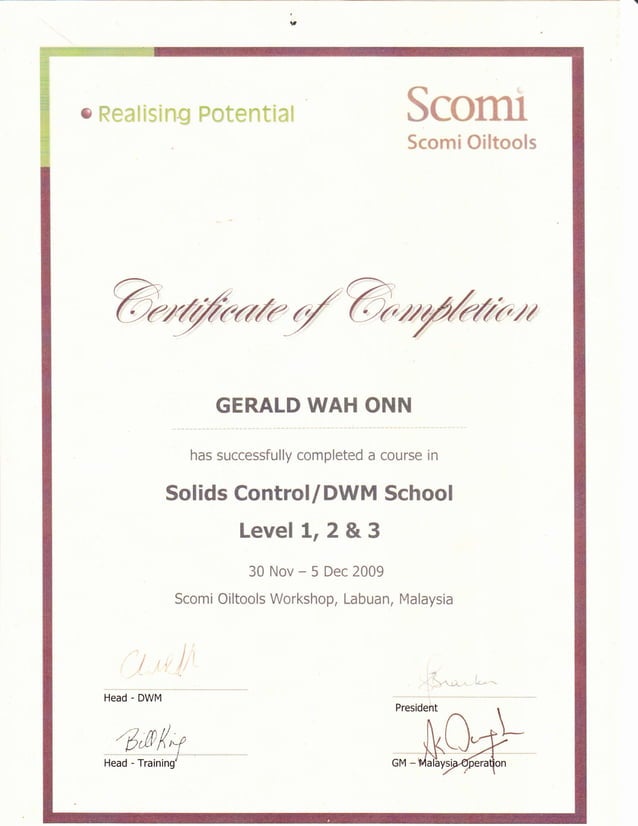 Scomi DWM School | PDF