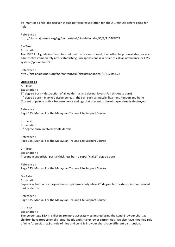 Atls mcq answers - jesneuro