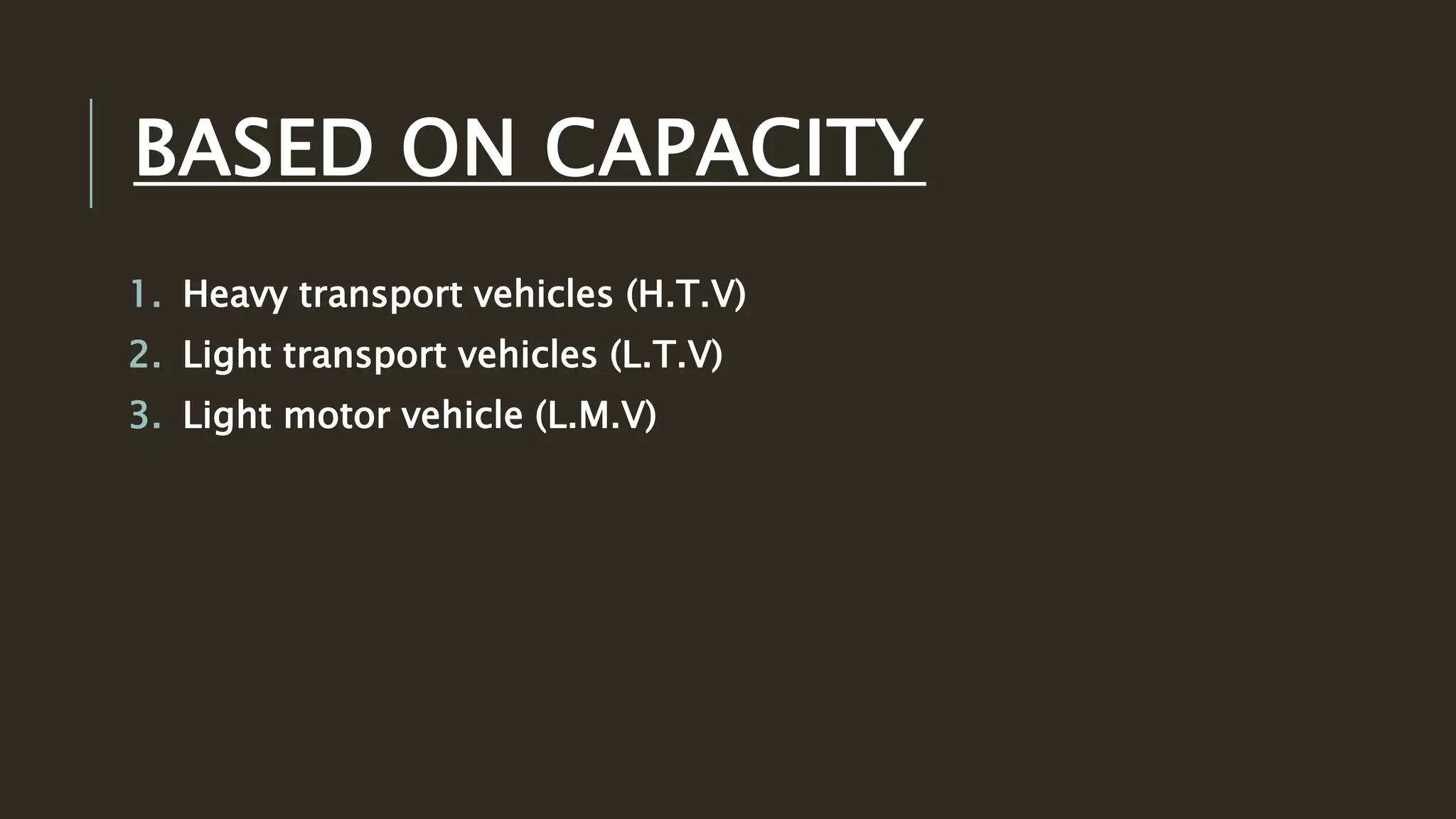 Classification of Automobiles | PPTX