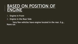 Classification of Automobiles | PPTX