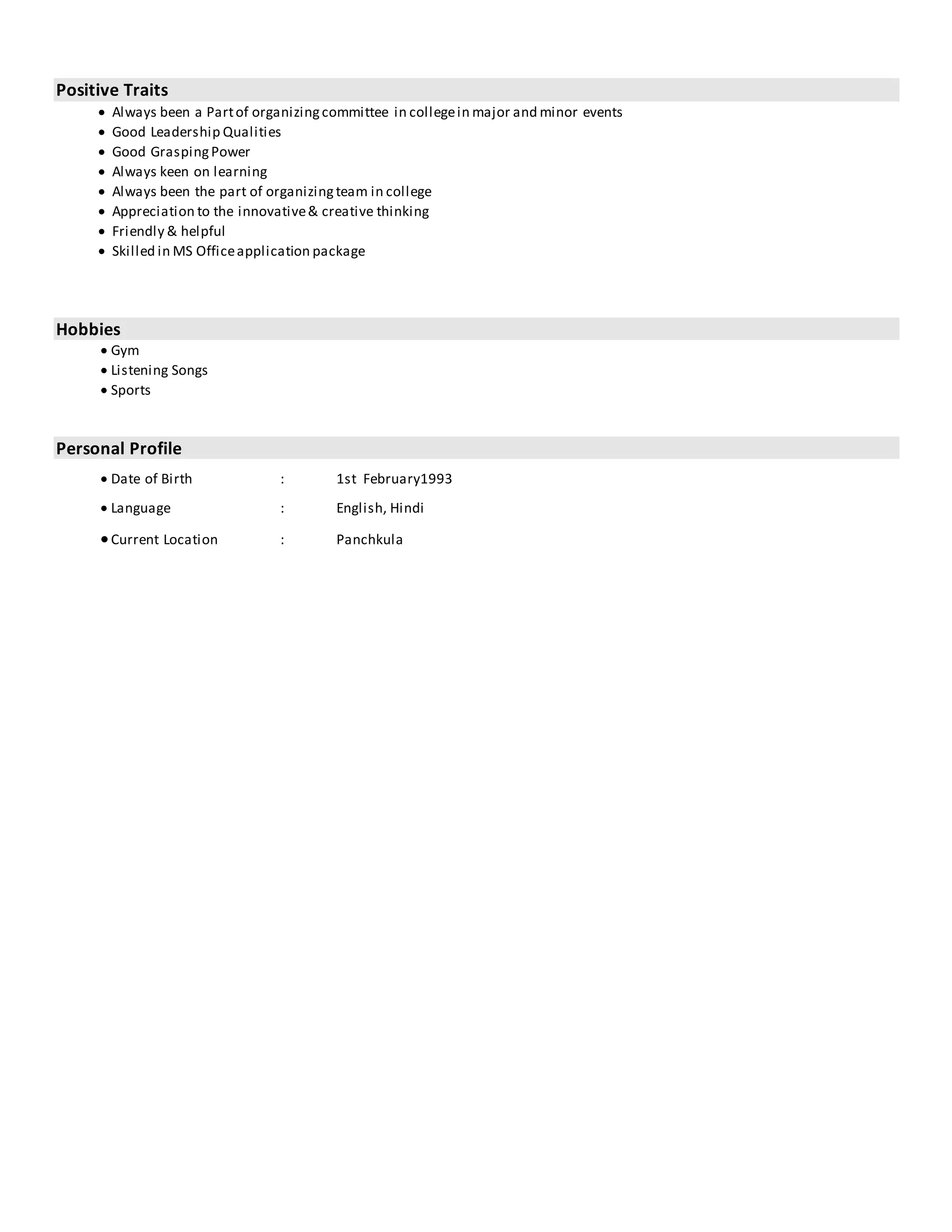 Siddarth Singh Resume (1) | DOCX