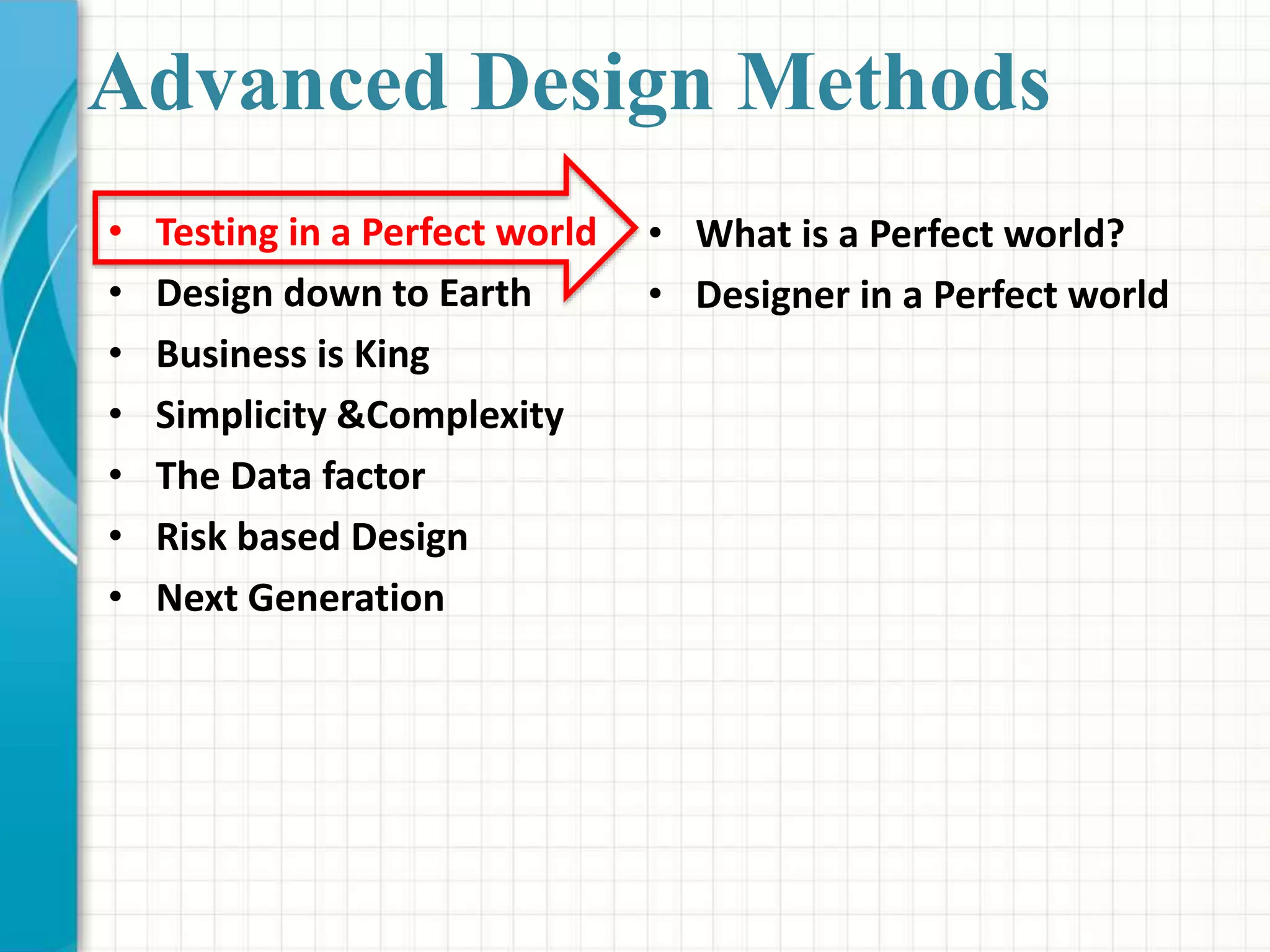 Advanced Test Design Methods | PPTX