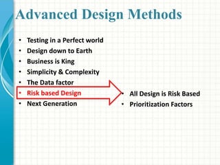 Advanced Test Design Methods | PPT
