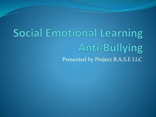 SEL Presentation | PPT