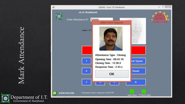 Aebas – attendance system govt of jharkhand | PDF