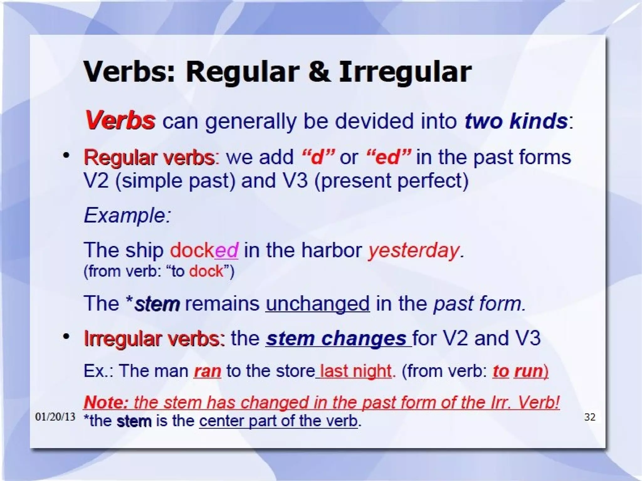 Quick Reference to English Grammar | PDF