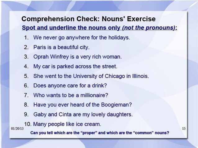 Quick Reference to English Grammar | PDF