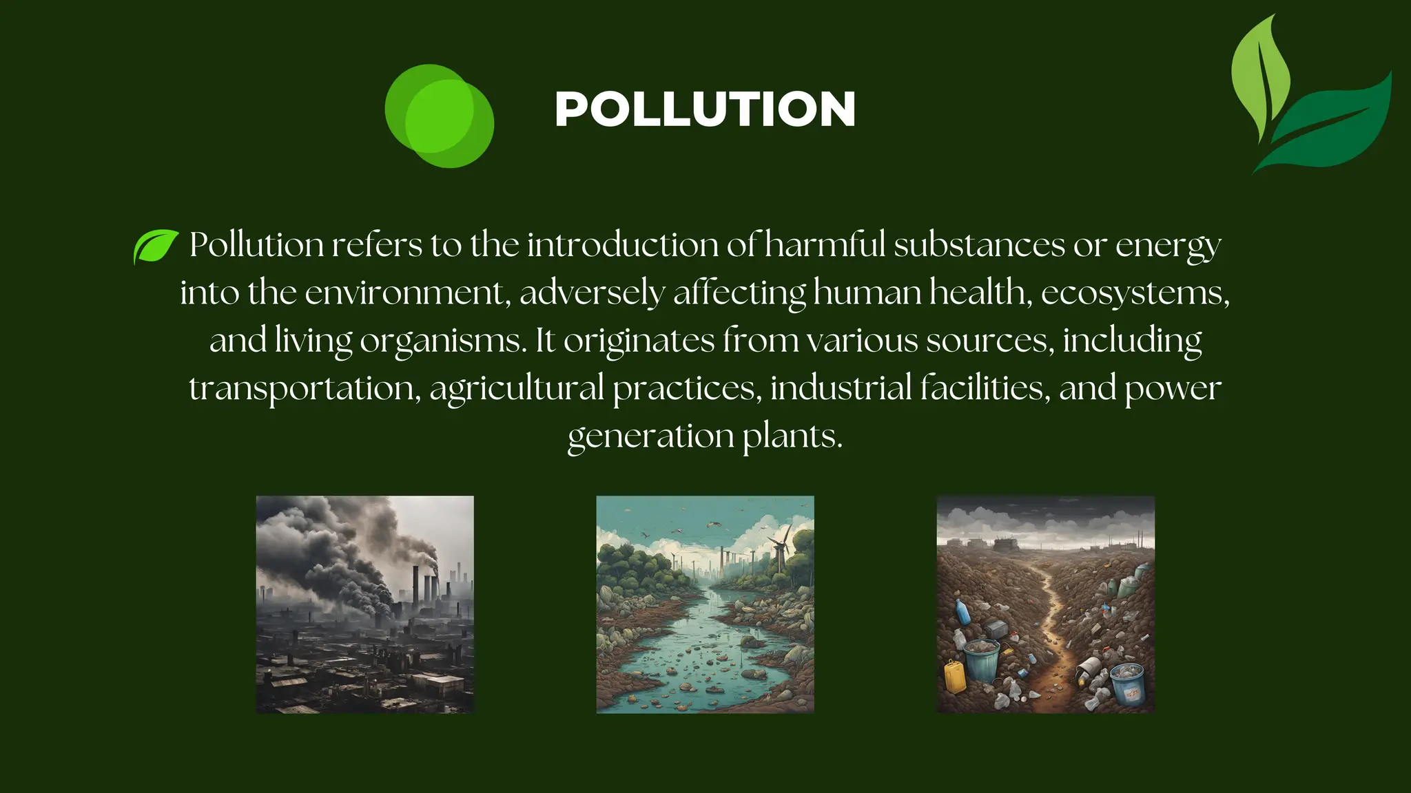 AEC-1 ENVIROMENTal studies pollution control measures | PPT