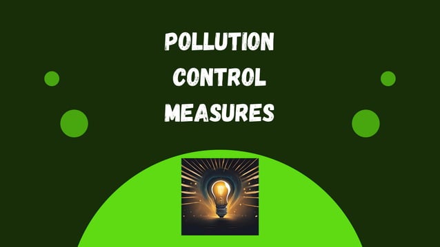 AEC-1 ENVIROMENTal studies pollution control measures | PPT