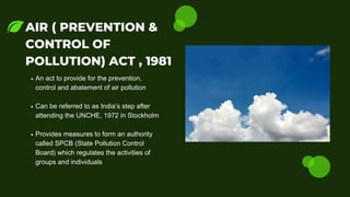 AEC-1 ENVIROMENTal studies pollution control measures | PPT