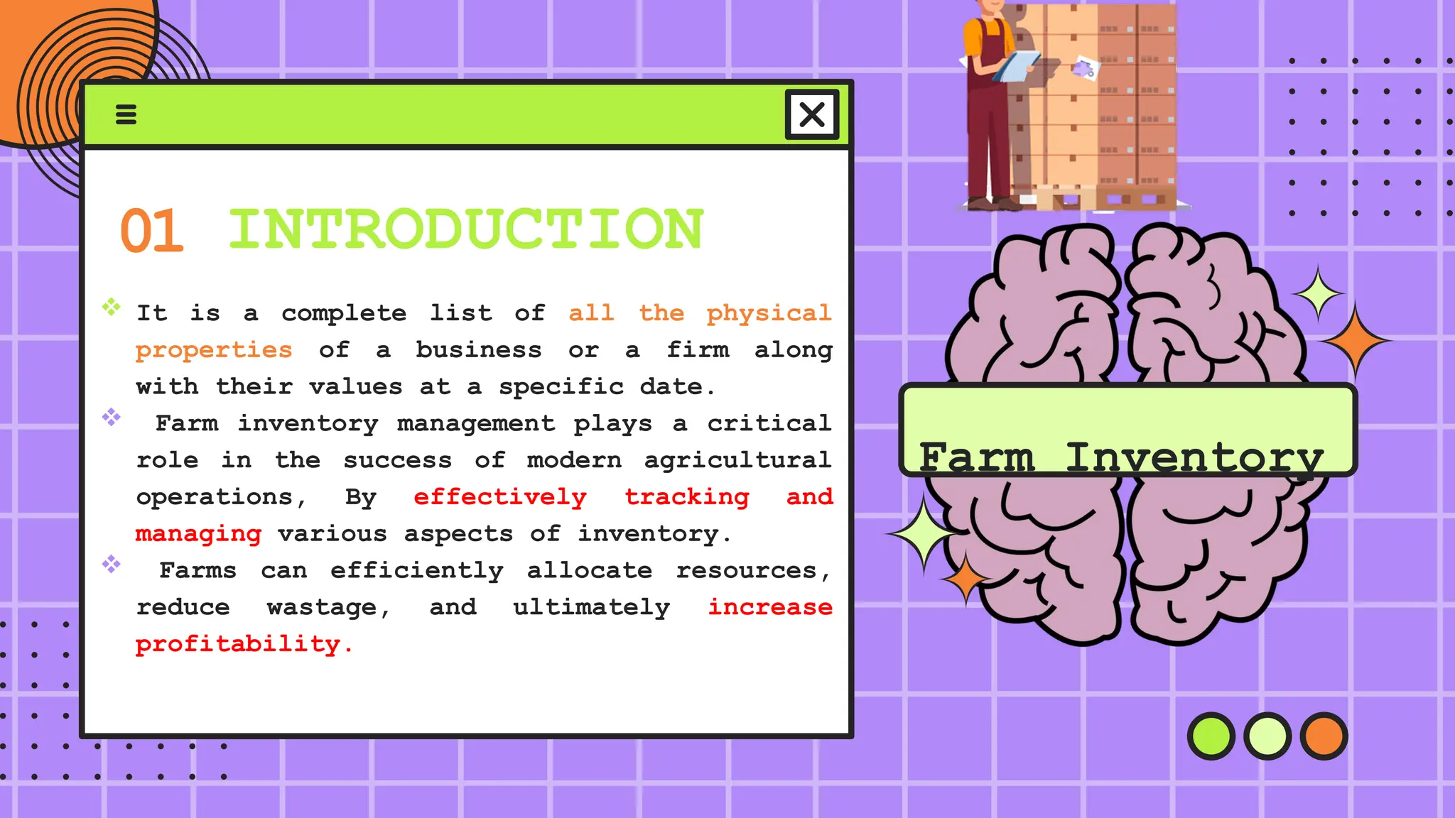 Farm Inventory Management: Enhancing Efficiency and Profitability | PPTX
