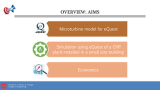 Simulation of a small scale cogeneration system using a microturbine | PPT