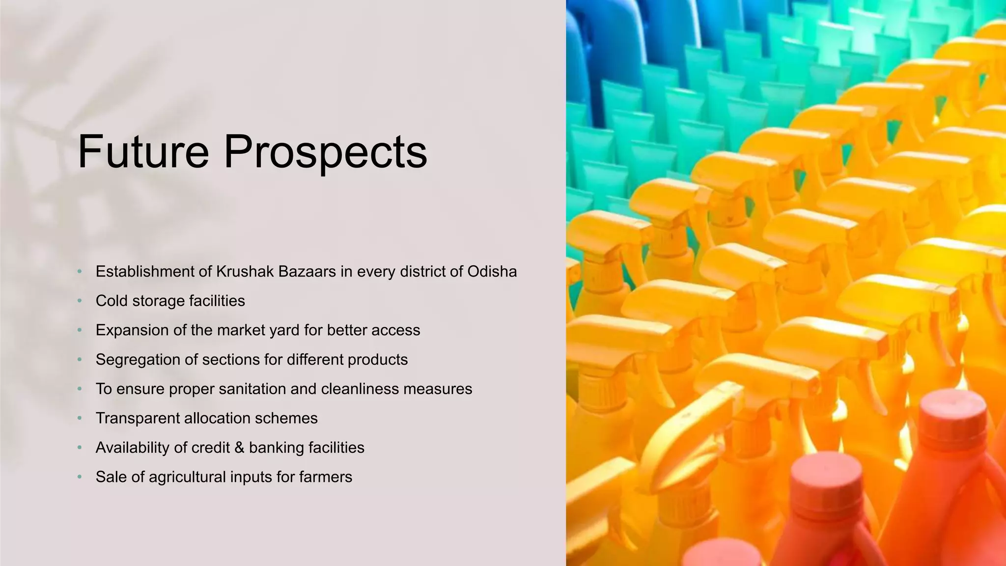 KRUSHAK BAZAARS OF ODISHA | PPTX