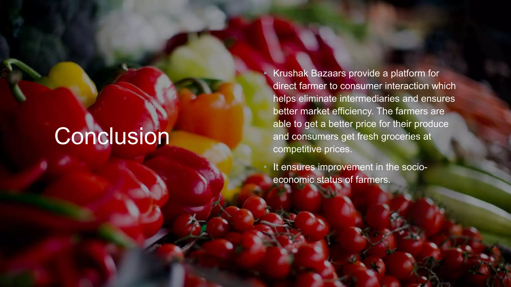 KRUSHAK BAZAARS OF ODISHA | PPTX