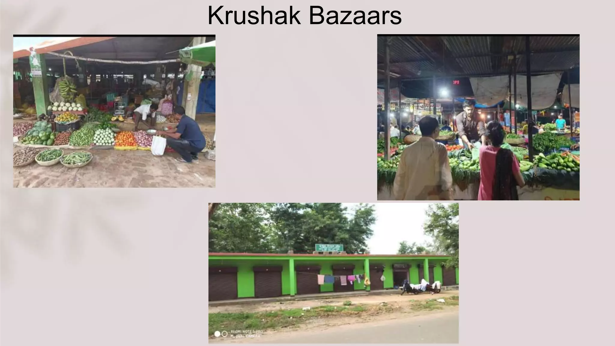 KRUSHAK BAZAARS OF ODISHA | PPTX