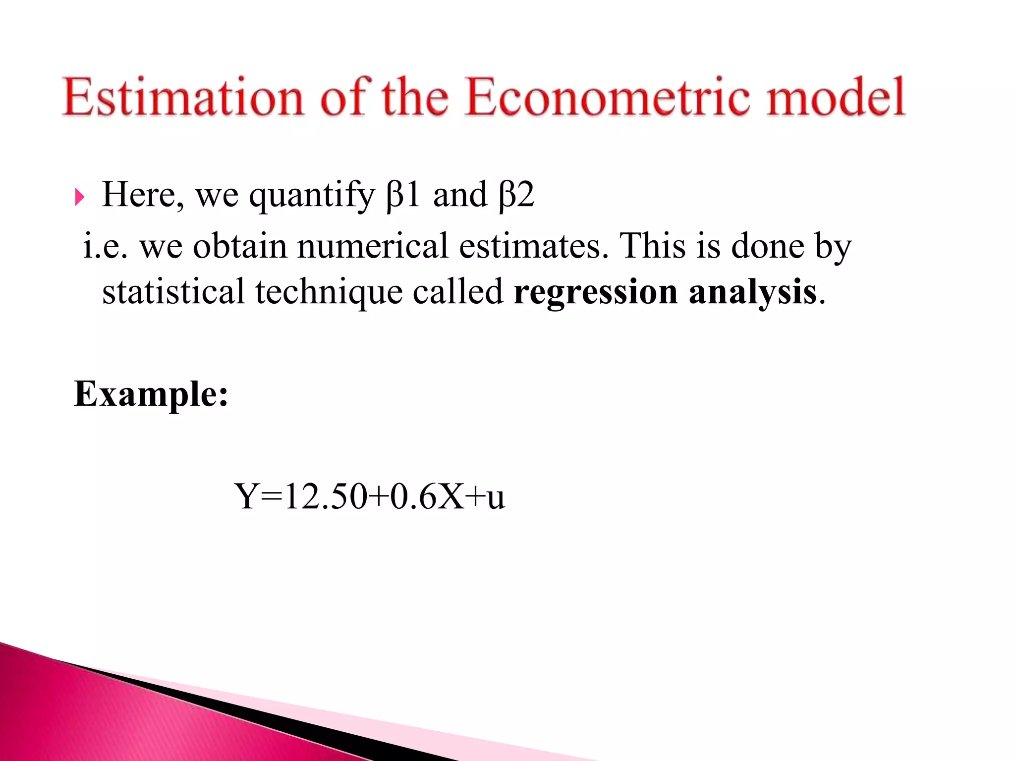 Methodology of Econometrics / Hypothesis Testing | PPTX