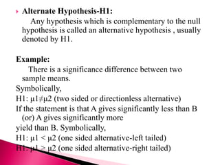 Methodology of Econometrics / Hypothesis Testing | PPTX