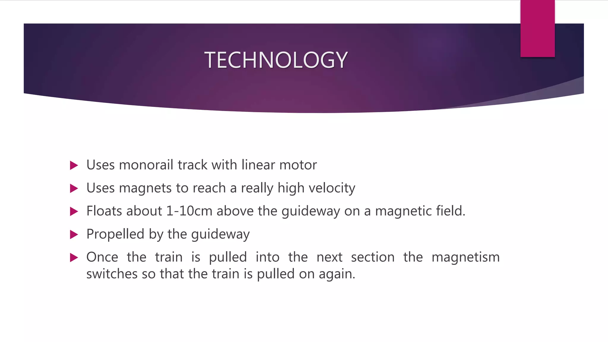 Maglev Train | PPTX