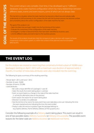 Process Mining in Package Delivery (Logistics) - AE nv | PDF | Computer ...