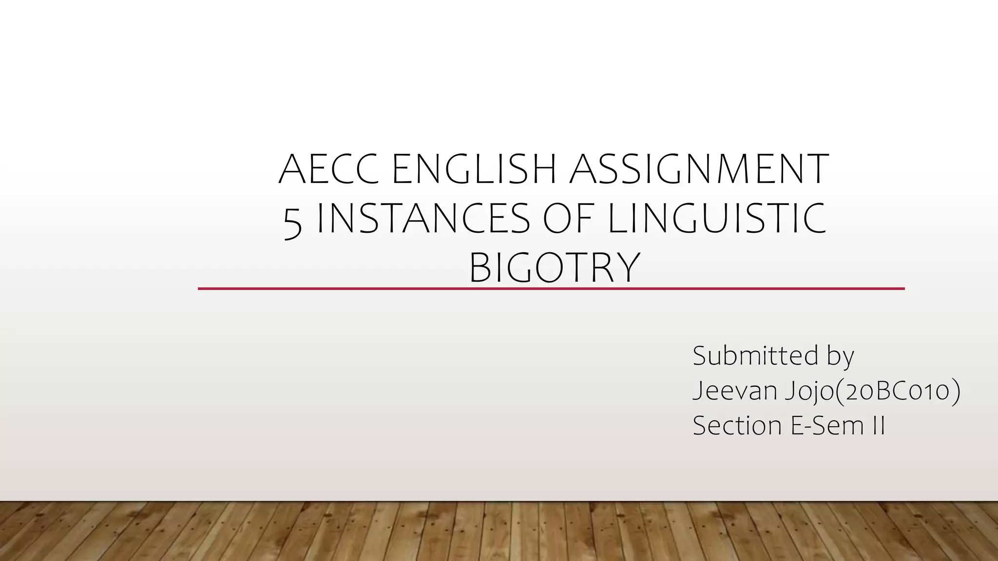 AECC English Assignment sem II.pptx