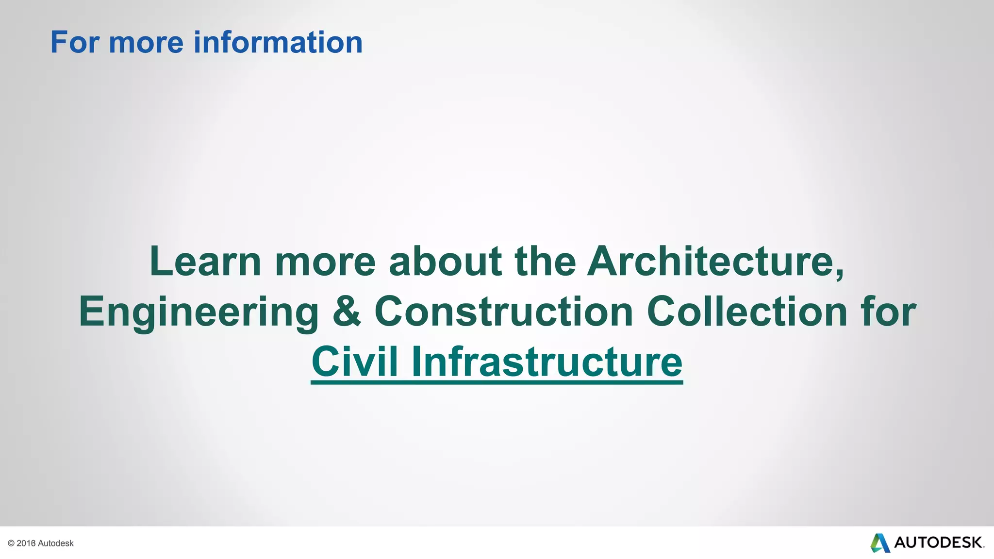 Introducing the Autodesk Architecture, Engineering & Construction ...