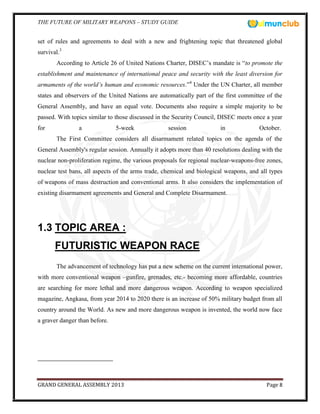 FUTURE MILITARY WEAPONS study guide | PDF