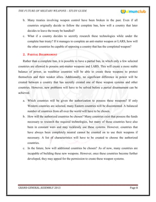 FUTURE MILITARY WEAPONS study guide | PDF
