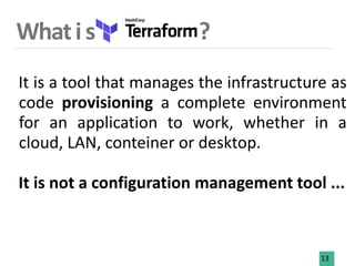 Management Zabbix with Terraform | PPT