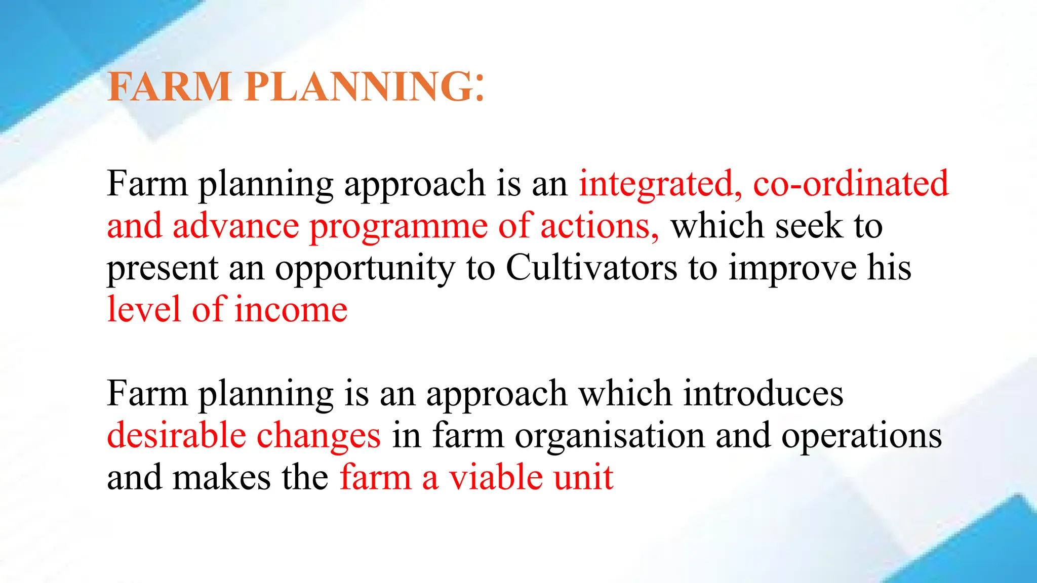 Farm planning and budgeting complete budgeting enterprise budgeting ...