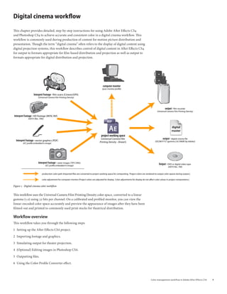 Ae color mgmt_wkflow | PDF | Photo Editing Software | Computer Software ...