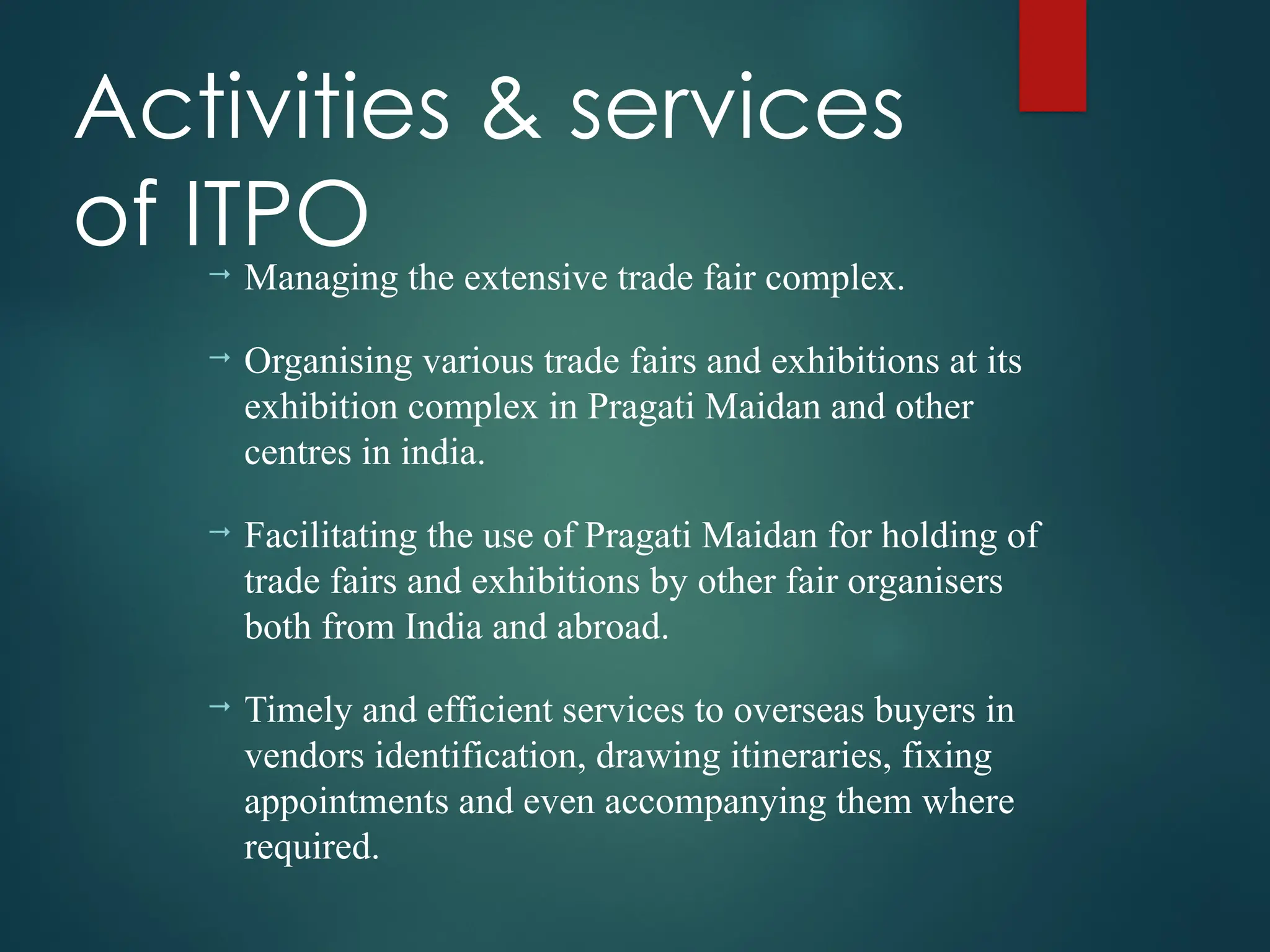 International trade promotion organisation | PPTX