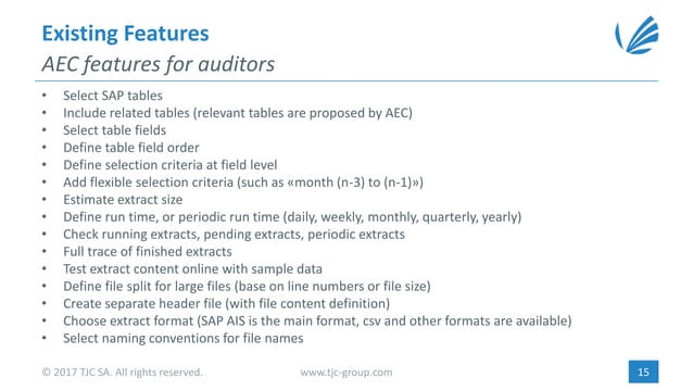 AEC Release 4.0 overview | PPT