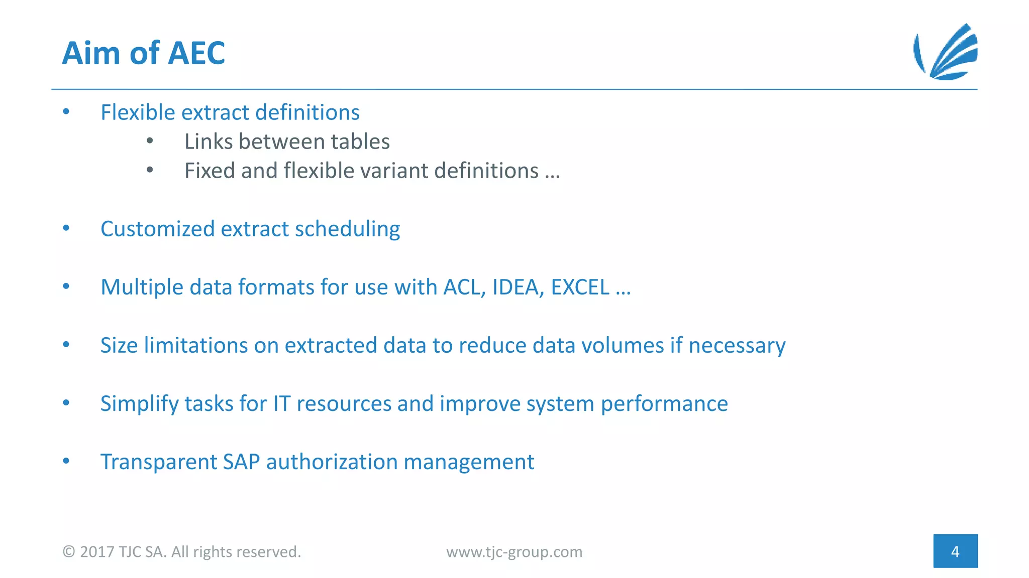 AEC Release 4.0 Overview | PPTX