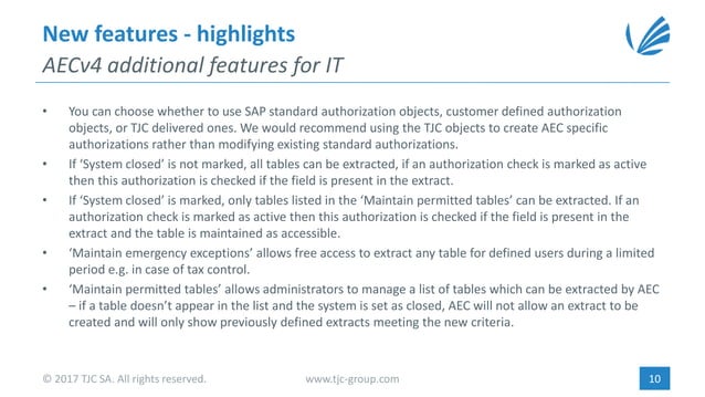 AEC Release 4.0 Overview | PPT