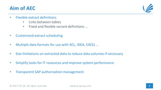 AEC Release 4.0 Overview | PPTX