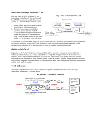 Cable Television Video-On-Demand for Learner-Centered Instruction:on ...