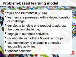 Innovating computer science education at the high school level through technology-enhanced PBL ...