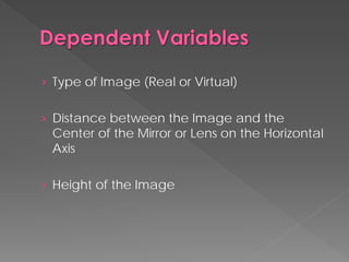 Optics Reflection and Refraction: A Virtual Simulation | PPT