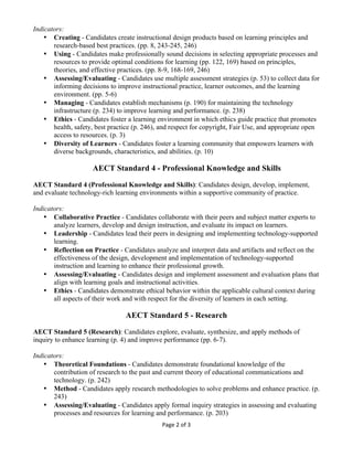 Aect standards adopted7_16_2 | PDF