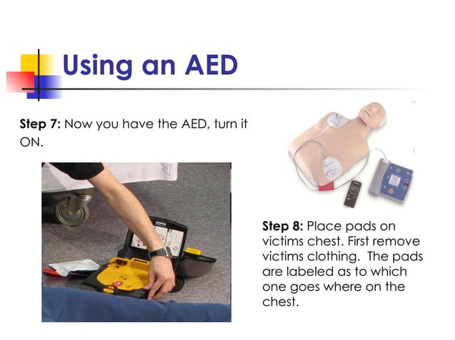 Automated External Defibrillator | PPT | First Aid | Injuries