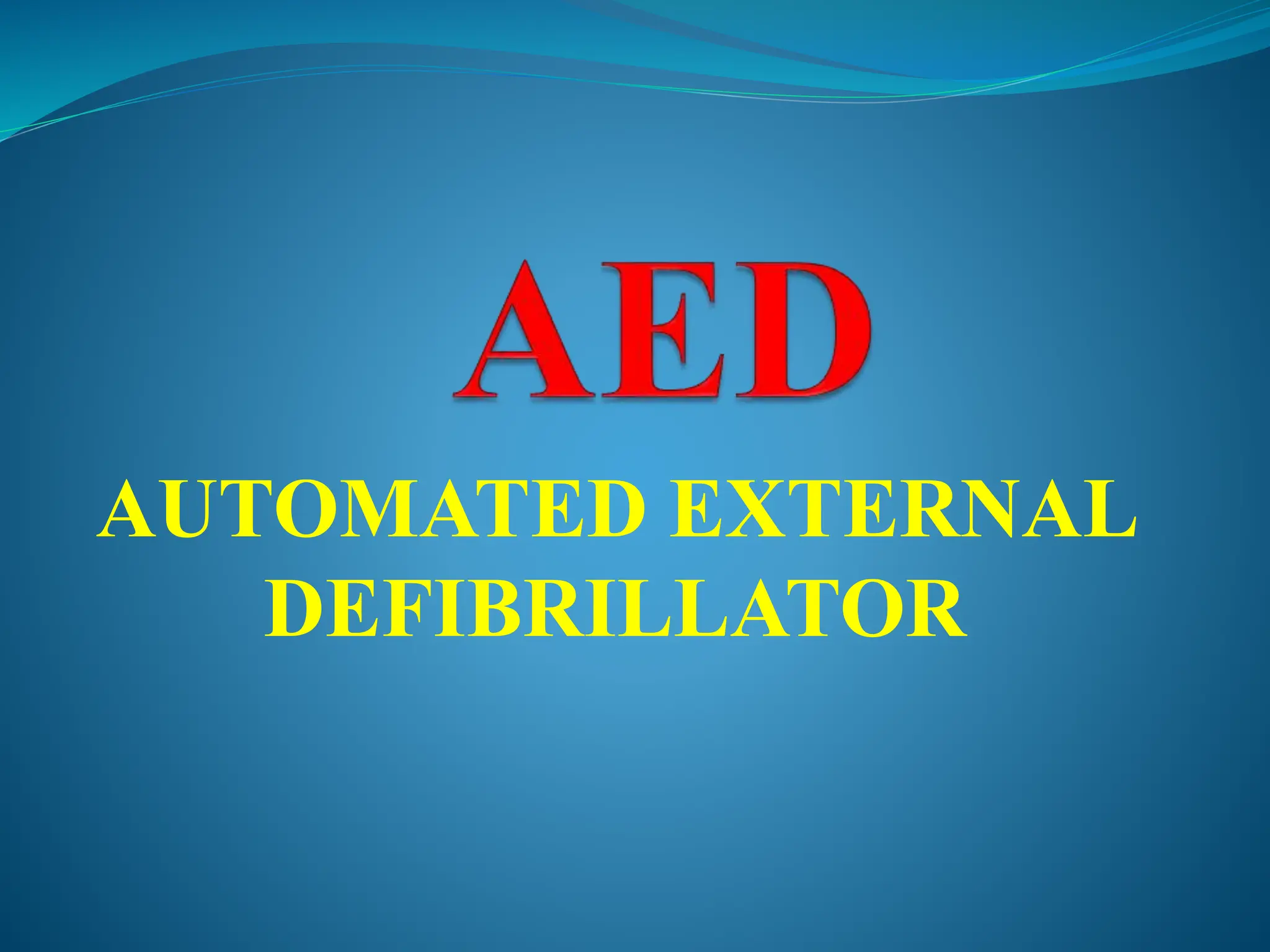 AED Study purpose - for beginners level.pptx