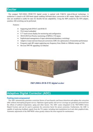 DTV HIgh Power Transmitter | PDF