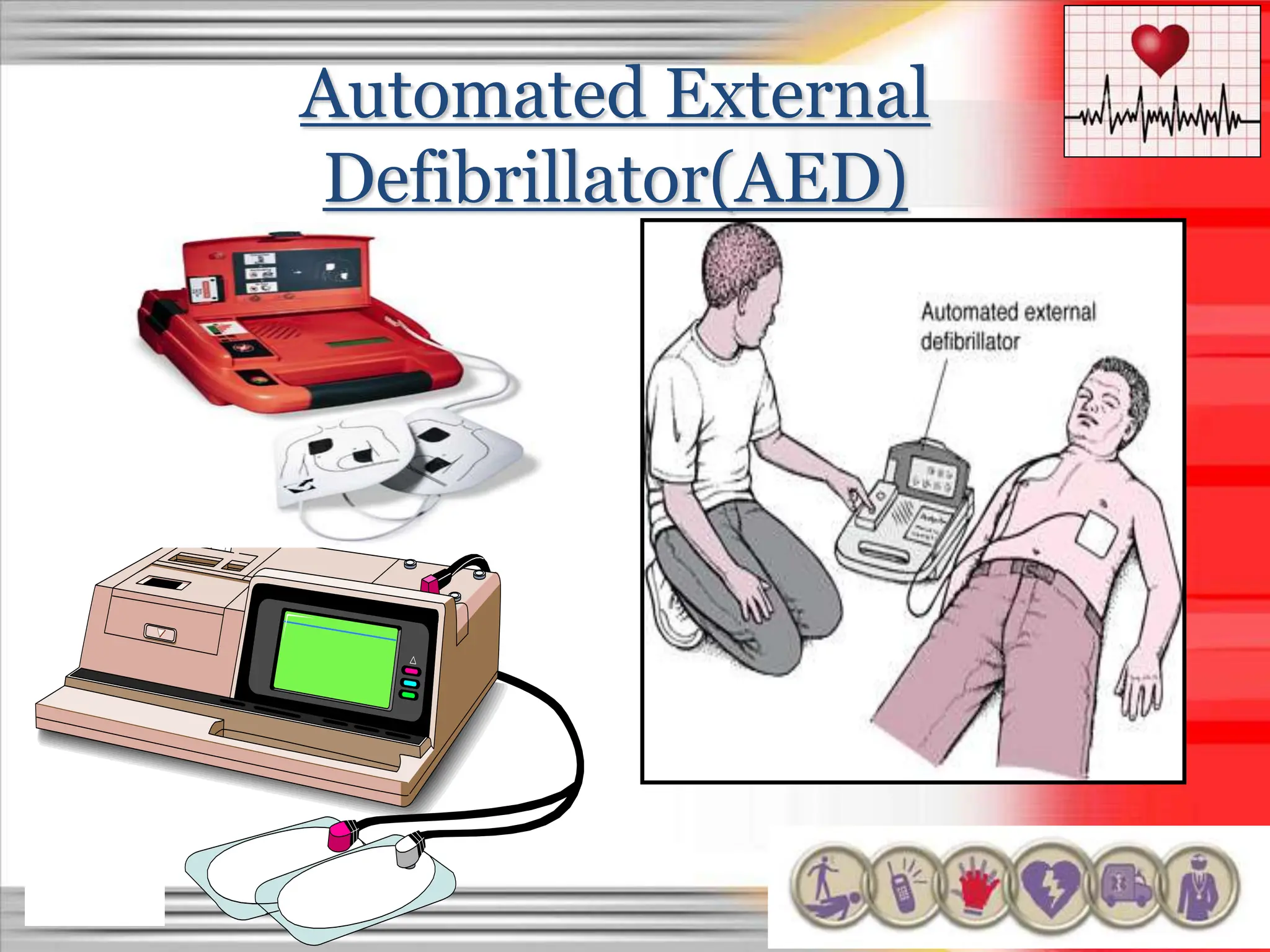 AED & Basic ECG - Full Basic Life Support 2016 | PPT