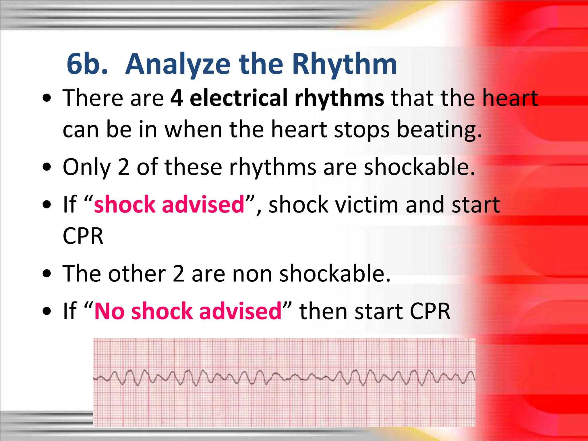 AED & Basic ECG - Full Basic Life Support 2016 | PPT