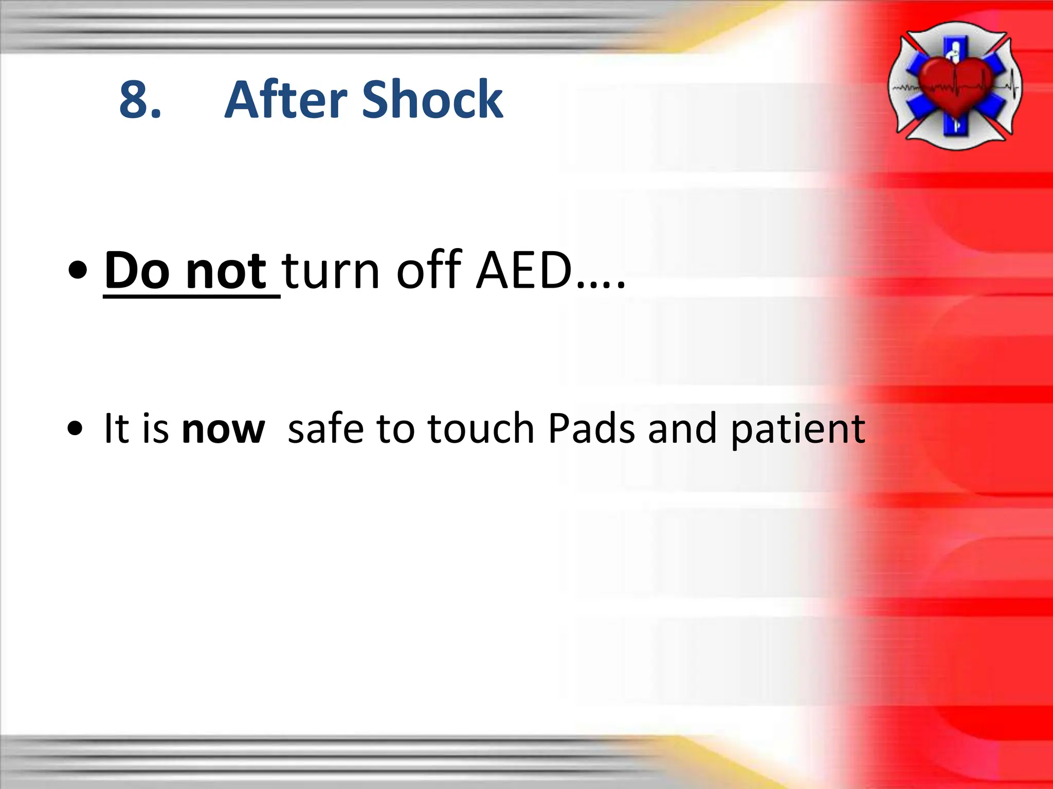 AED & Basic ECG - Full Basic Life Support 2016 | PPT