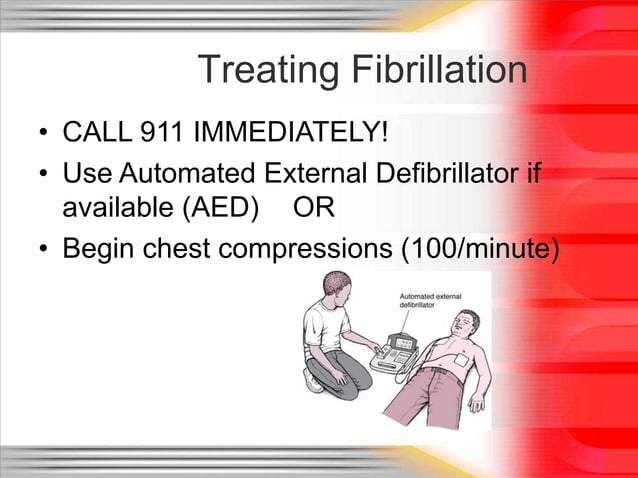 AED & Basic ECG - Full Basic Life Support 2016 | PPT