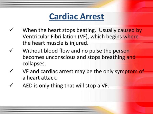 AED & Basic ECG - Full Basic Life Support 2016 | PPT