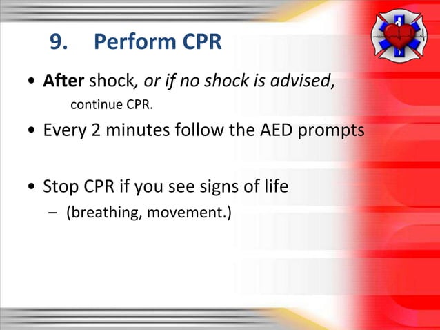 AED & Basic ECG - Full Basic Life Support 2016 | PPT