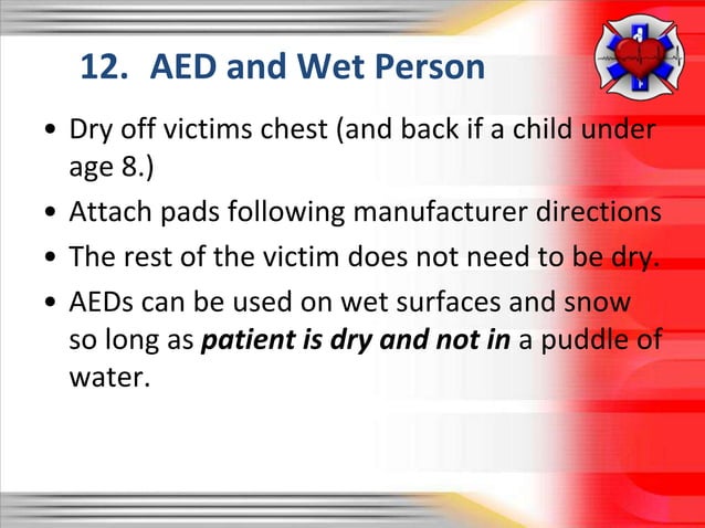 AED & Basic ECG - Full Basic Life Support 2016 | PPT