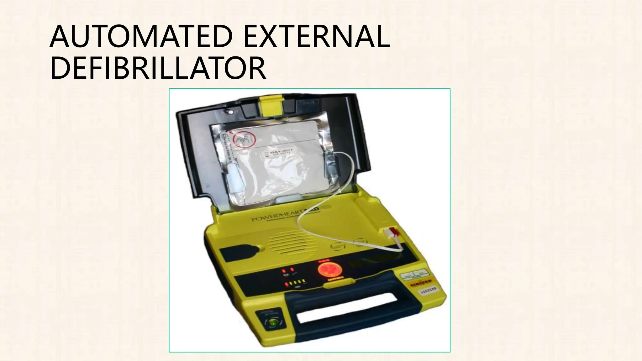 Automated External Defibrillator: Functions Explained.pptx